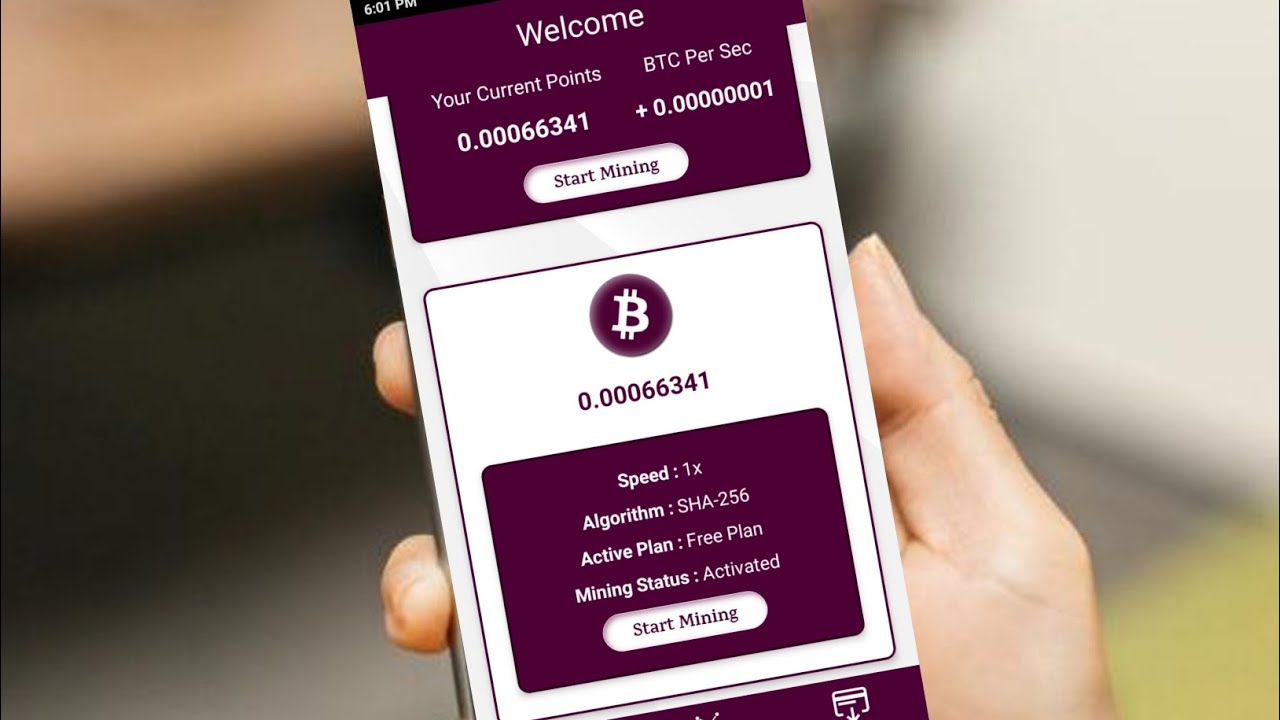 Mining bitcoin on phone free mine btc mining app review - YouTube
