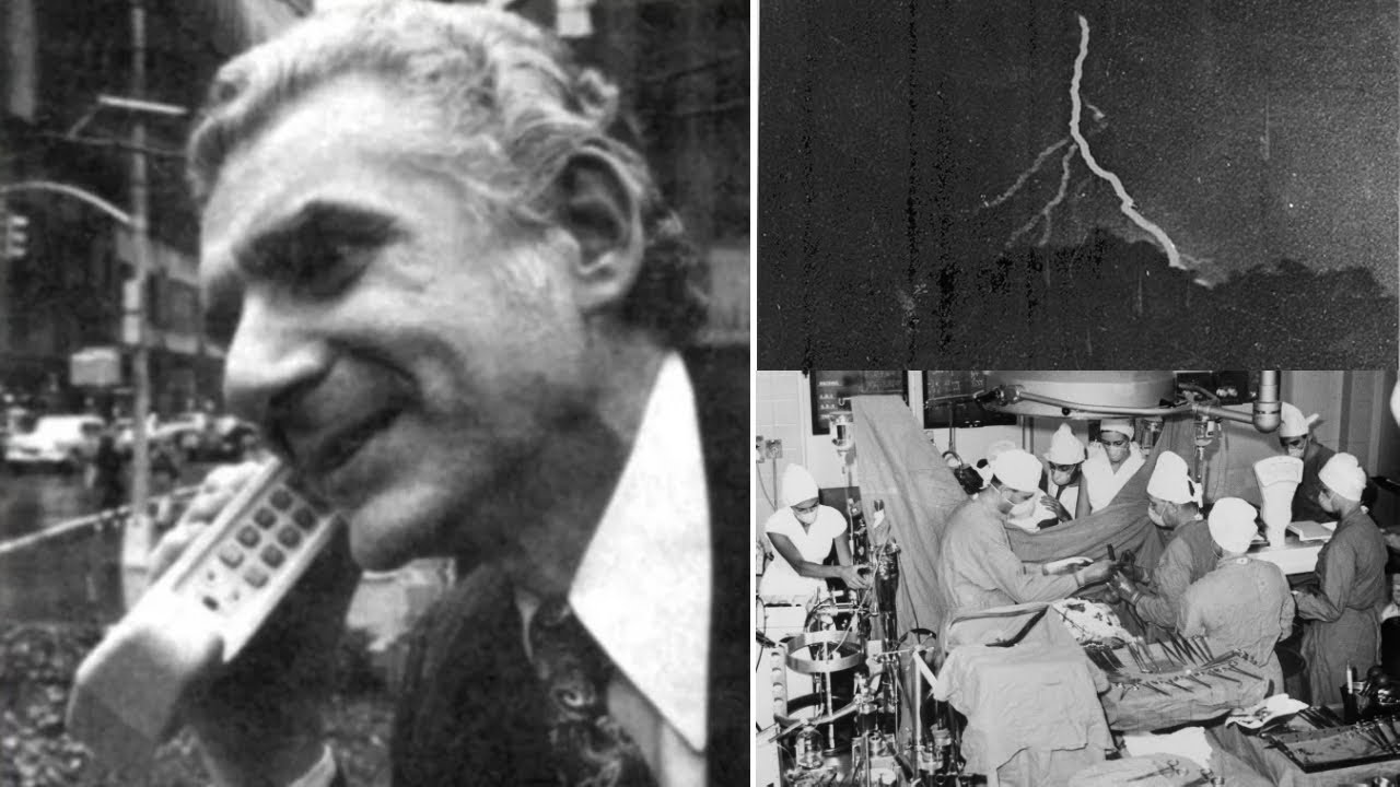 The Very First Photo of Lightning, Cell Phone Call, Selfies, Heart ...