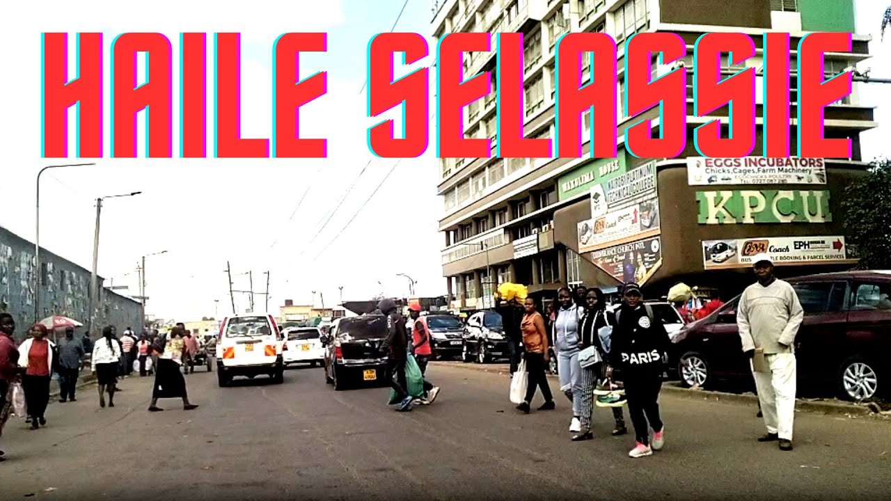 Drive in the CBD through Moi Avenue, Taifa Road, Harambee Avenue, and ...