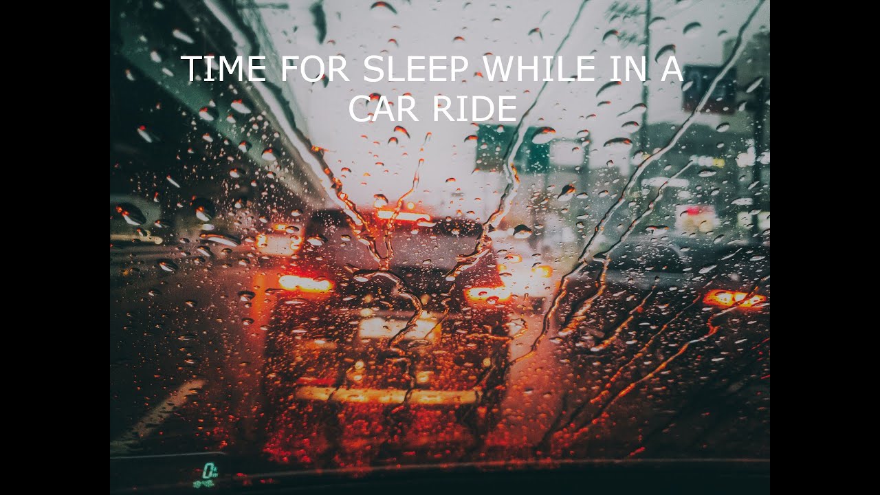 Relaxing 3HOUR car ride |Get ready for sleep |Soothing sounds relax ...