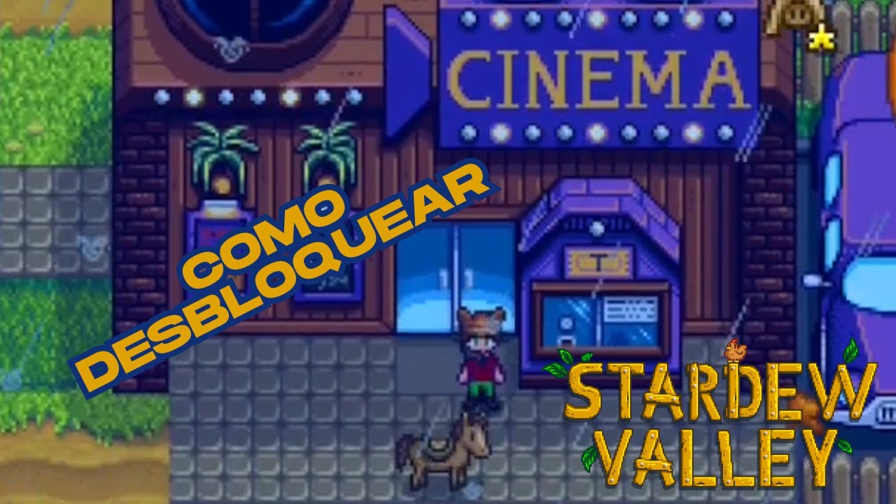 Como liberar o Cinema em Stardew Valley - YouTube