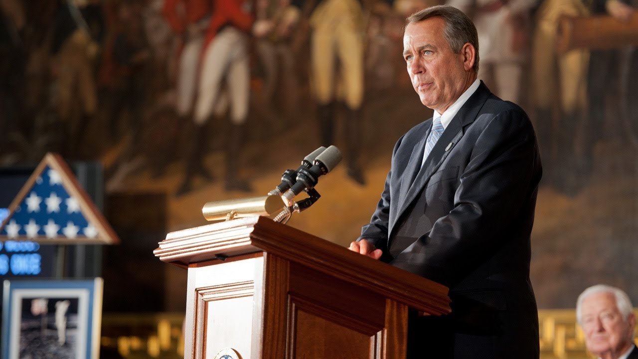Speaker Boehner Remarks at NASA Gold Medal Ceremony - YouTube