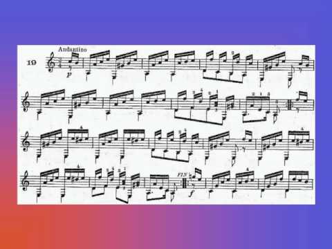 CARULLI GUITAR METHOD - No. 19 - YouTube