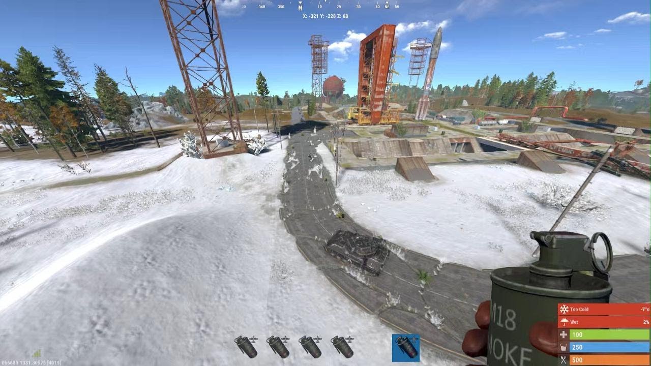 Rust 3x custom server (Hourly Events) All BPS (Monthly Server) - YouTube