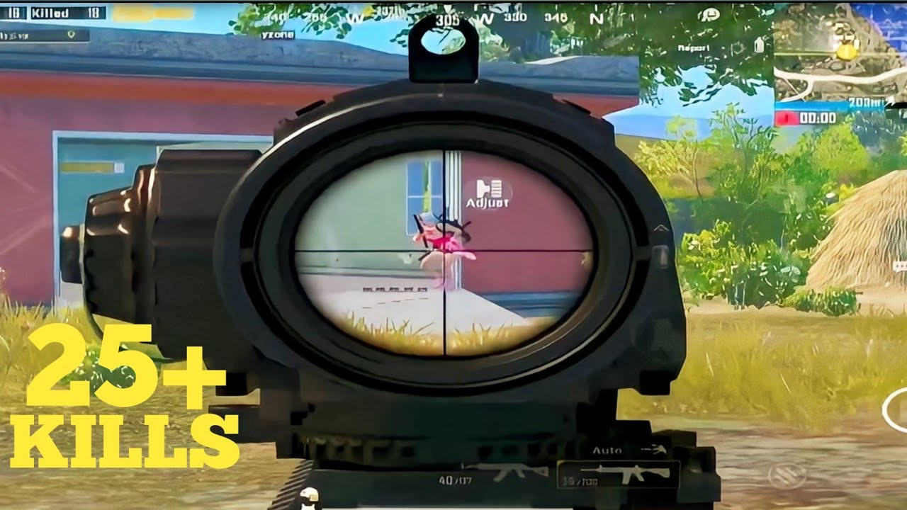 M46 + 6X SCOPE BEST | 25 KILLS SOLO VS SQUAD || PUBG MOBILE || Gaming ...