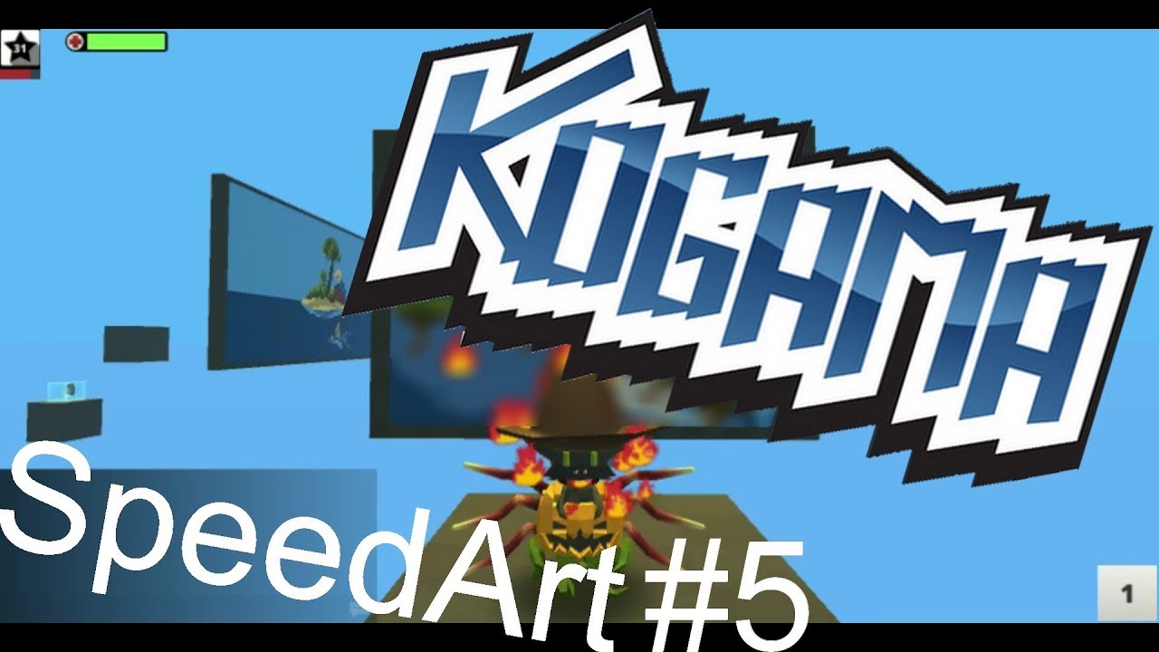 KoGaMa SpeedArt #5 Island Floating - YouTube