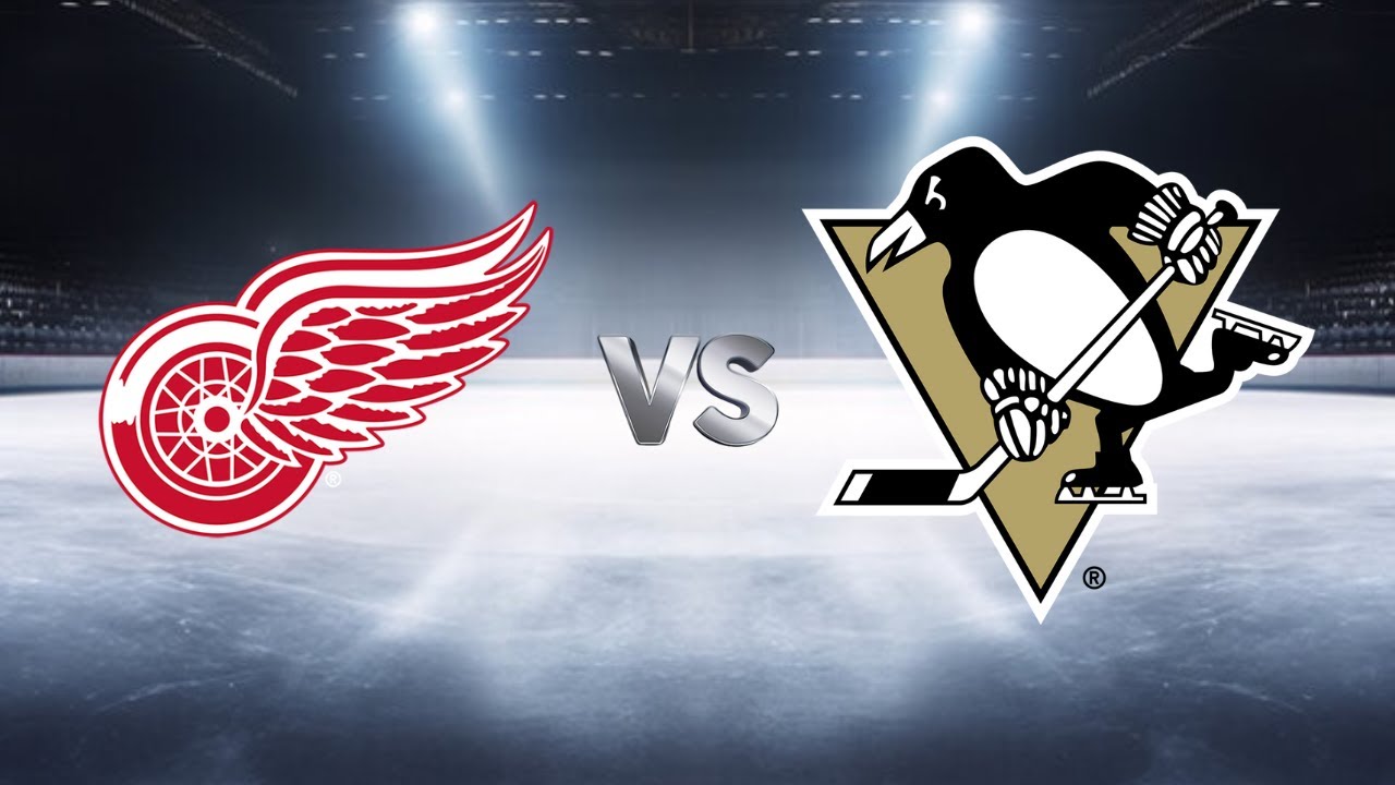 Detroit Red Wings (55-13-3-1) vs Pittsburgh Penguins (39-29-4-1) [NHL ...