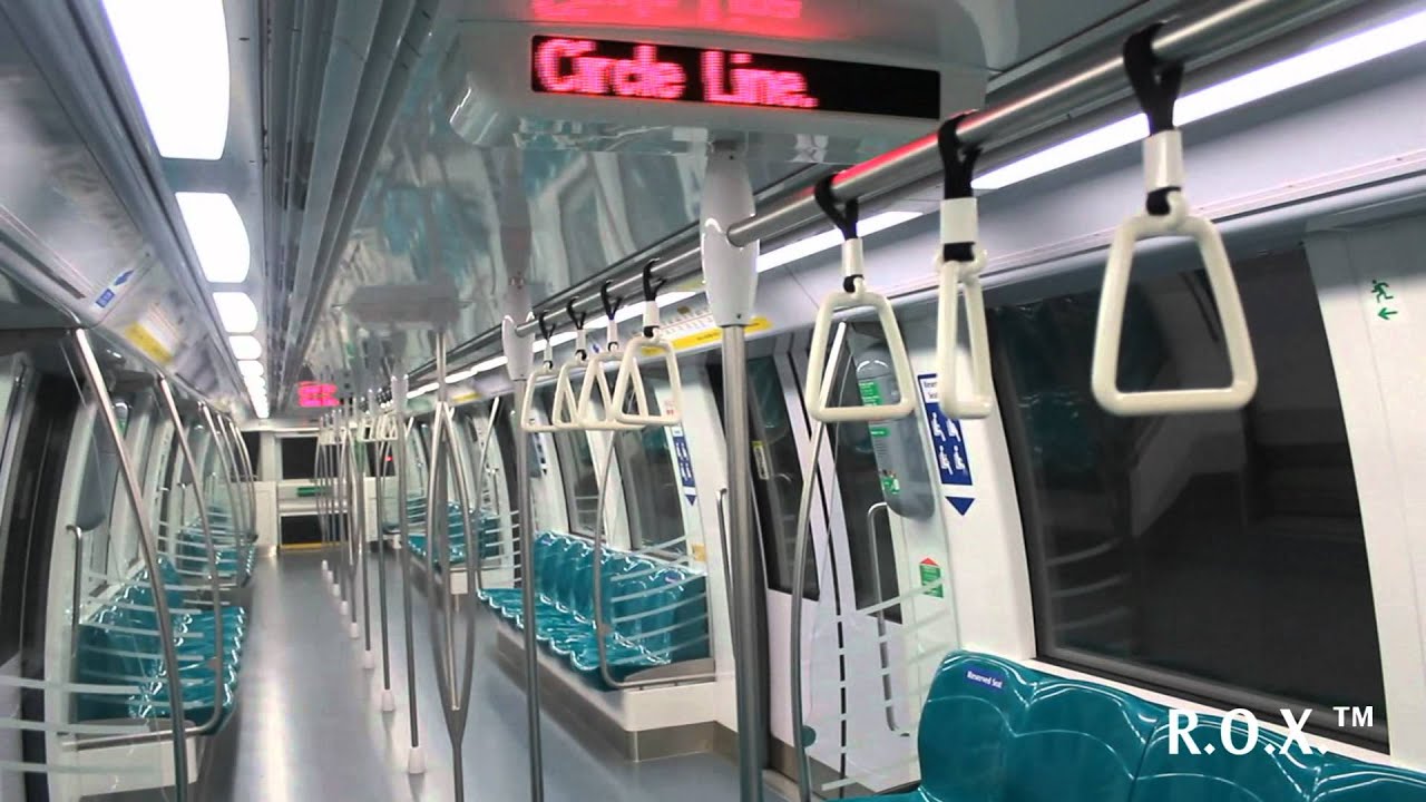 [SMRT] Circle Line ride from Buona Vista to one-north (ONH Bound) - YouTube