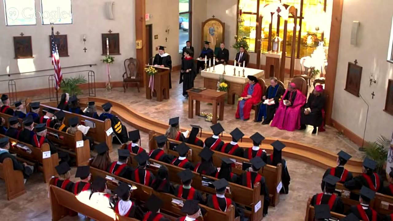 Holy Apostles College and Seminary Commencement 2015 - YouTube
