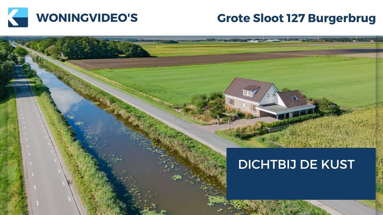 Woningvideo: Grote Sloot 127 Burgerbrug - YouTube