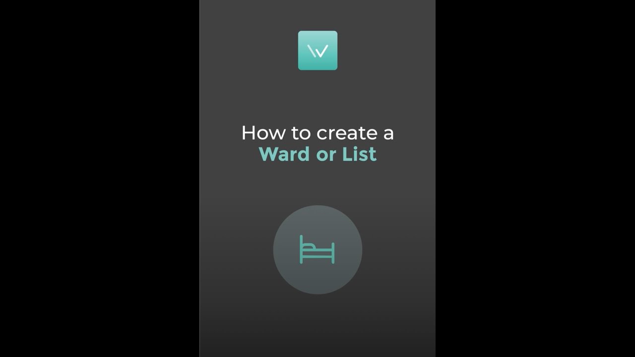 How to: Create a Ward or List on Wardworx - YouTube