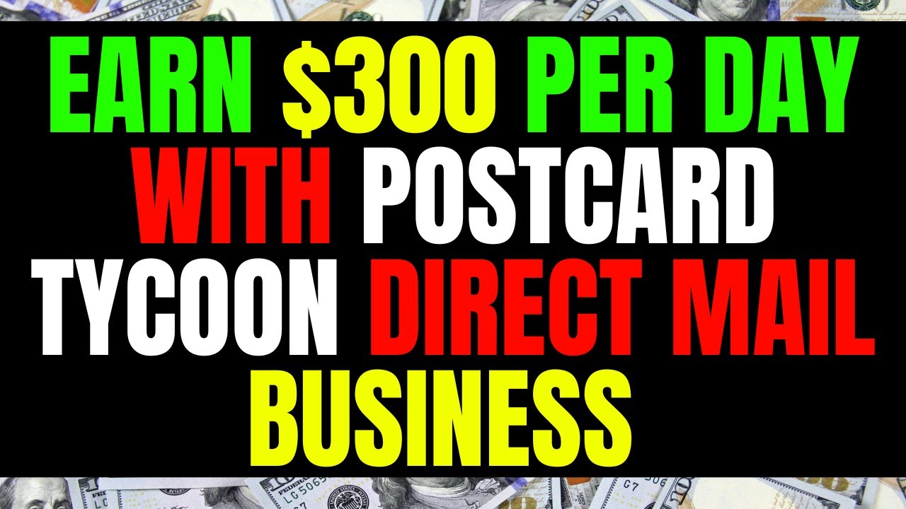 Postcard Tycoon Explained: Easy Home Income For Beginners in 2025 - YouTube