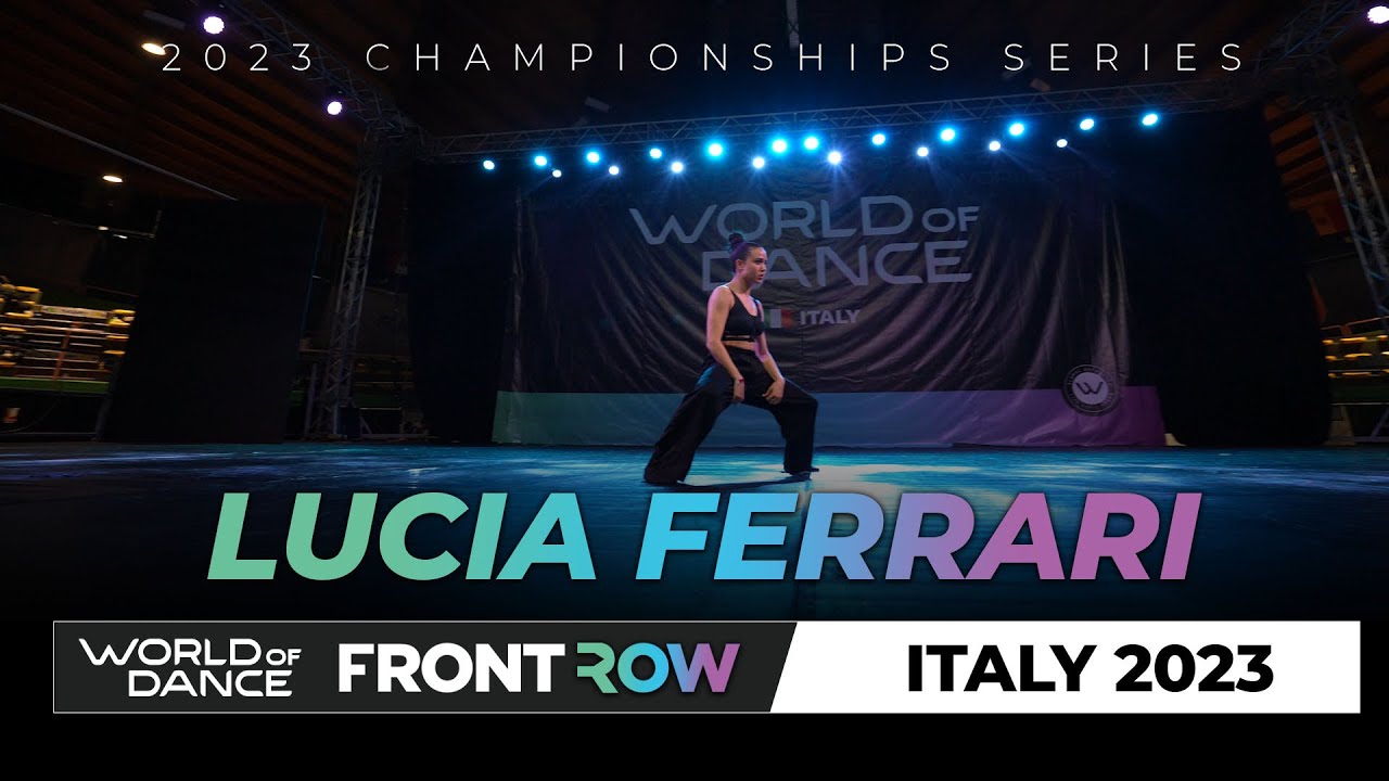 Lucia Ferrari | FrontRow | Upper Division | World of Dance Italy 2023 ...
