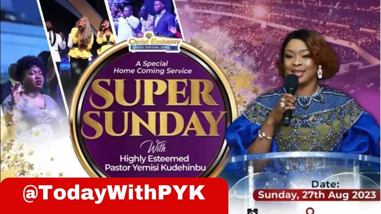 LIVE: SUPER SUNDAY WITH PASTOR YEMISI KUDEHINBU - YouTube