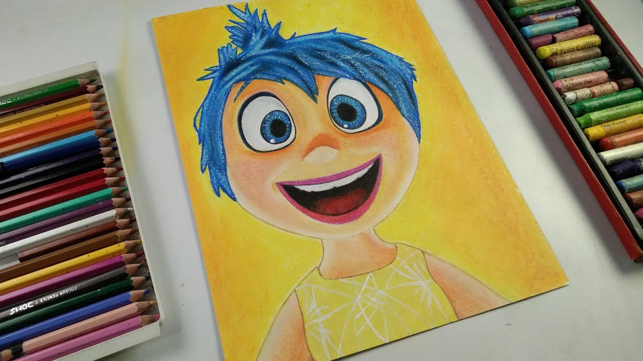 How to Draw Joy Easy | Inside Out 2 (New) - YouTube