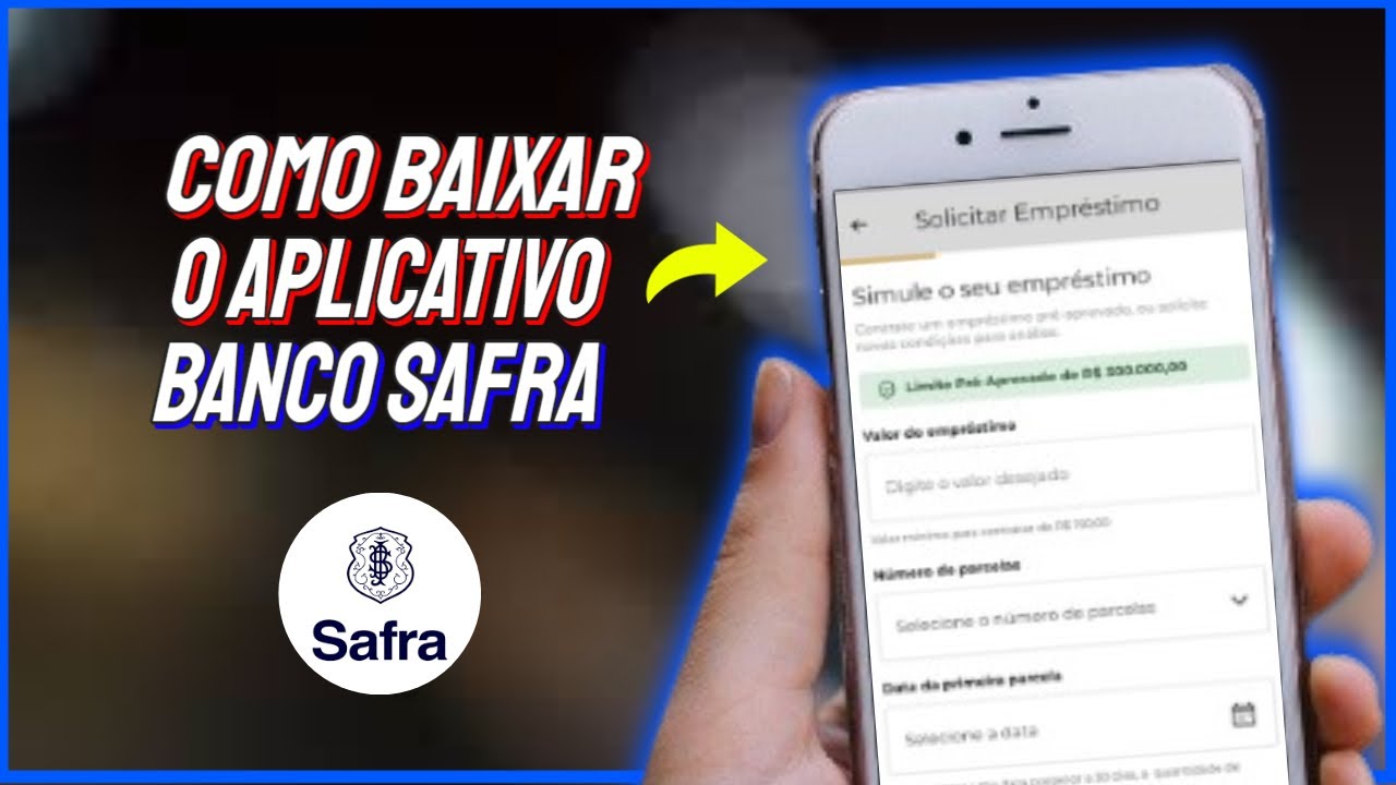 Como baixar e usar o aplicativo Banco Safra no celular - YouTube