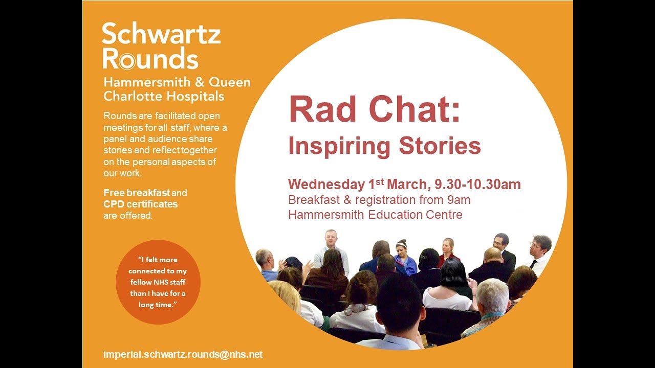 Rad Chat: Inspiring Stories - Imperial College Healthcare NHS Trust ...