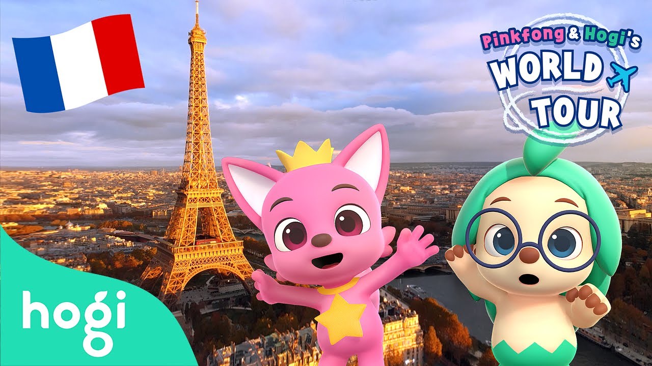 Hogi and Pinkfong's France Tour! | 🌎 World Tour Series | Animation ...