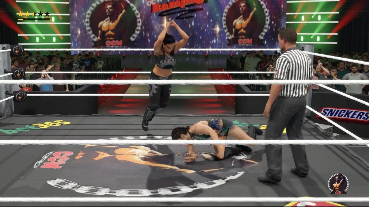 CCW Rampage 2nd Match: 6 Women Gauntlet winner gets a Womens IC Title ...