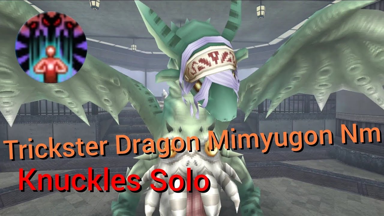 Toram - Knuckles: Trickster Dragon Mimyugon (Nightmare) Solo - YouTube