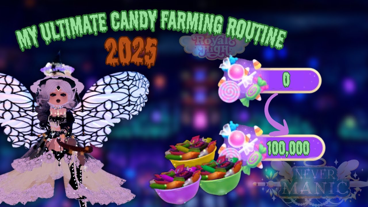 MY ROYALE HIGH CANDY FARMING TIPS + TRICKS! | Roblox Royale High - YouTube
