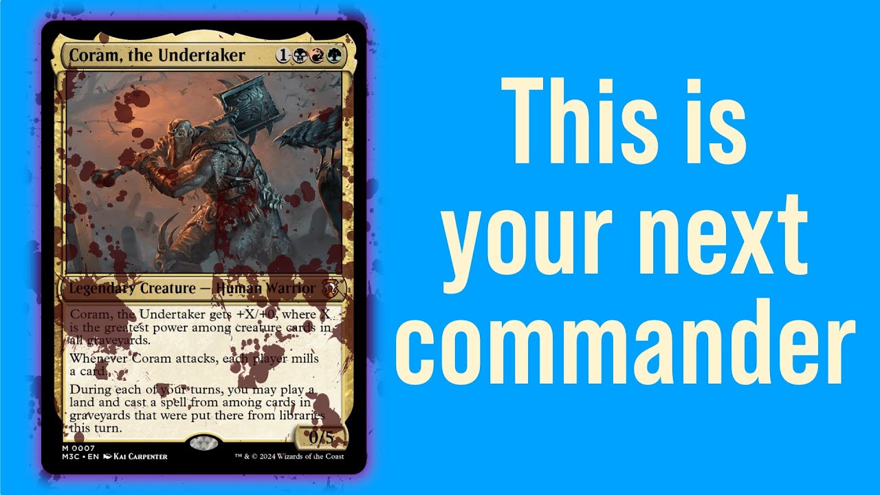Coram, The Undertaker is the best commander in Modern Horizons 3 // EDH ...