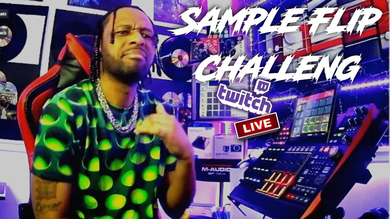 Sample Flip Challenge 1HR To Make a Beat - Akai MPC X Beat Making - LIVE STREAM 10/5/22 - YouTube