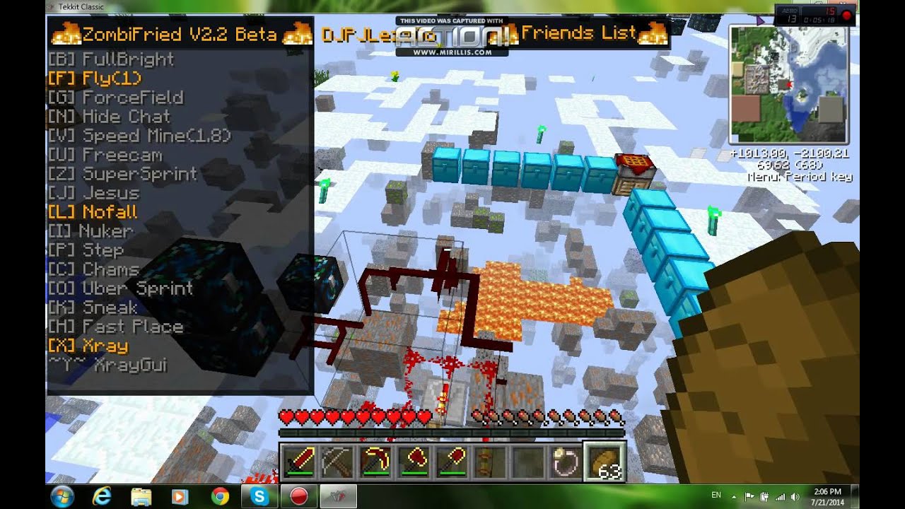 minecraft tekkit classic ep 2 - YouTube