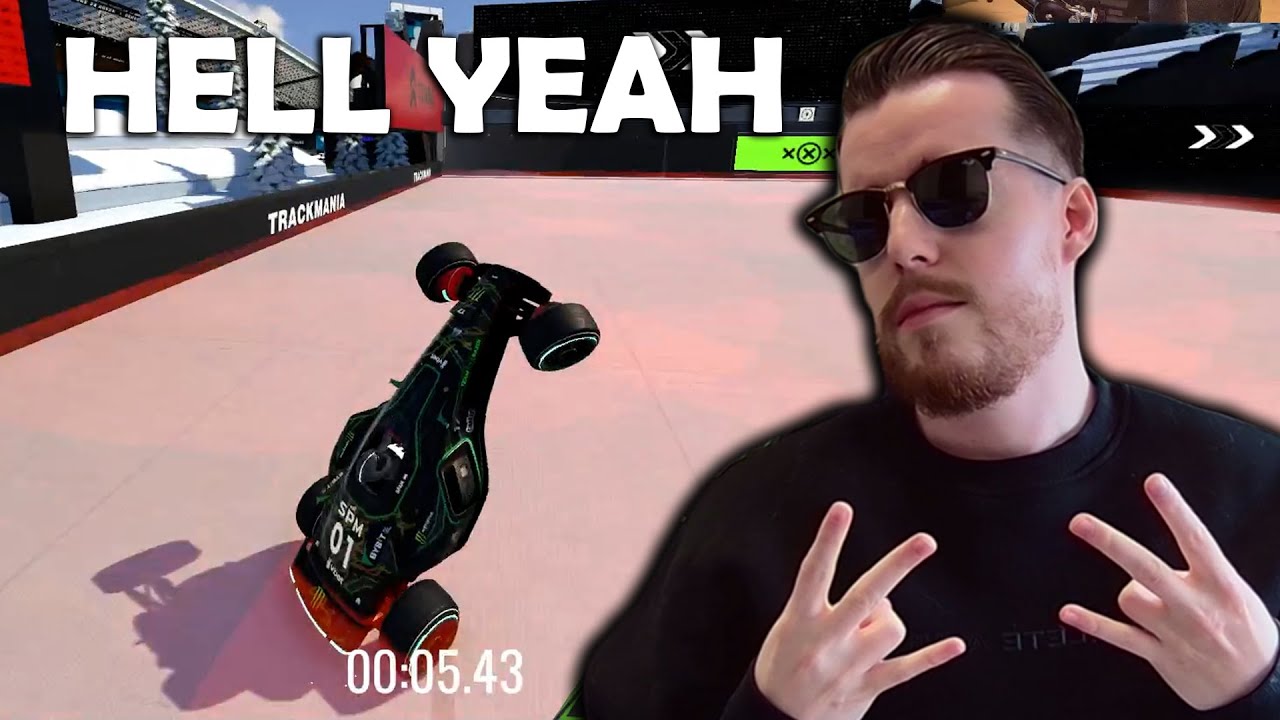 The most GIGACHAD way to check a GPS in TrackMania - YouTube