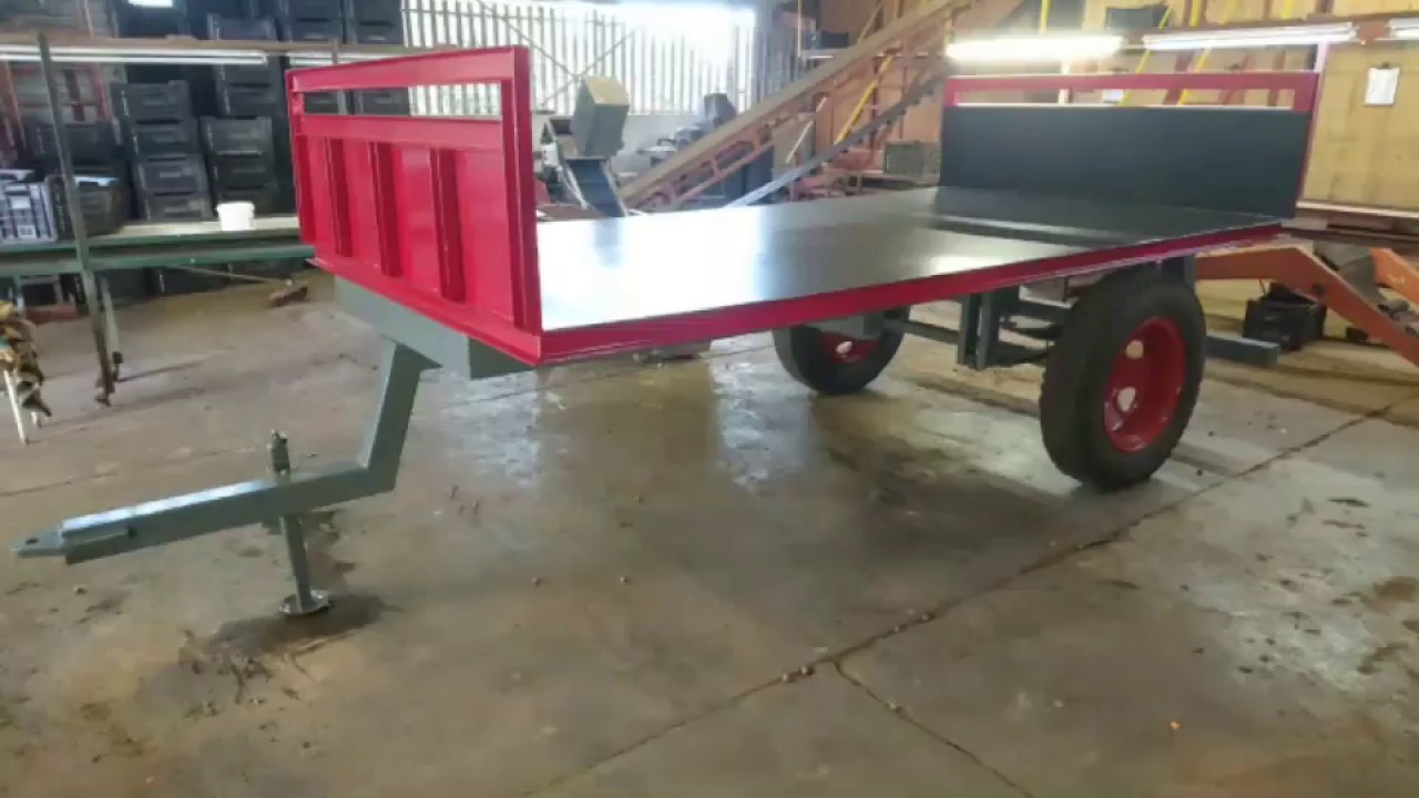 Farm Trailer build - YouTube