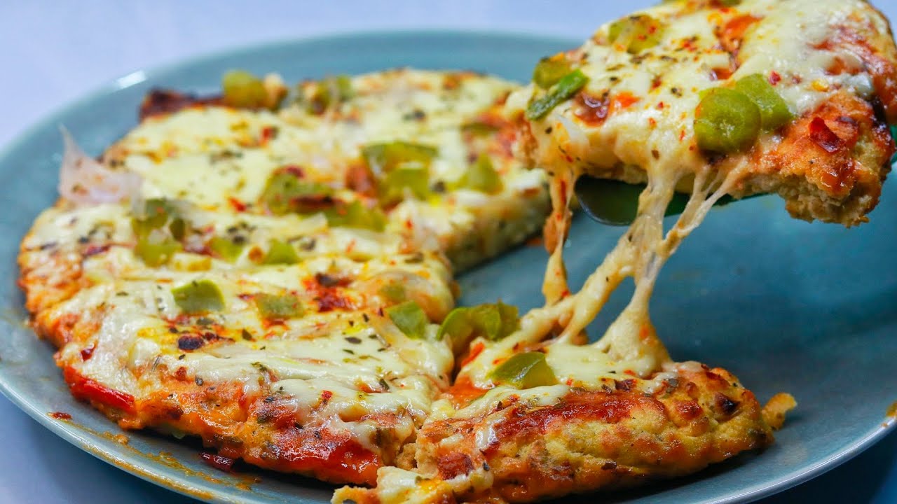 NO Flour. NO Oven. Crispy and No Bread Pizza!! Even those who don't ...