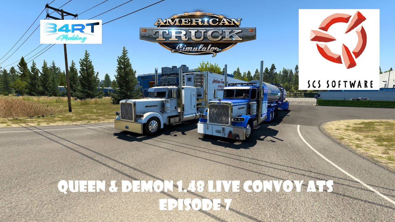 Queen & Demon 1.48 live convoy ats episode 7 - YouTube