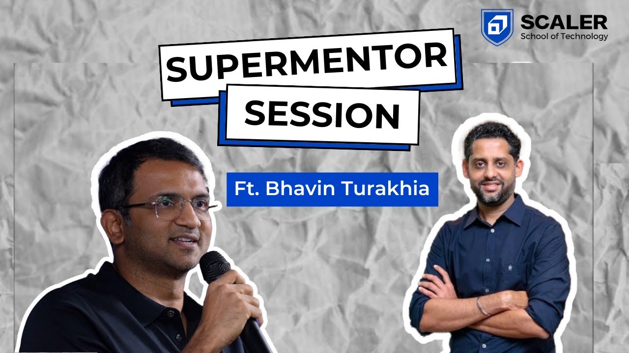 Supermentor Session Ft. Bhavin Turakhia, Founder - Titan, Radix and Zeta | Life at SST - YouTube