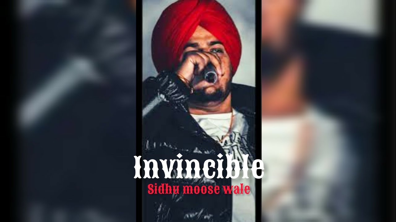 Invincible( Sidhu Moose wala) song #punjabisong #song #viral - YouTube