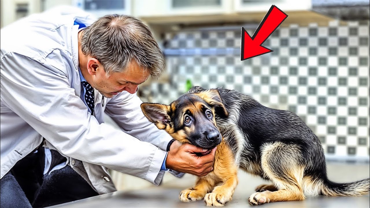Dying German Shepherd BEGS For Help, Then Vet FINALLY Reads Its Collar ...