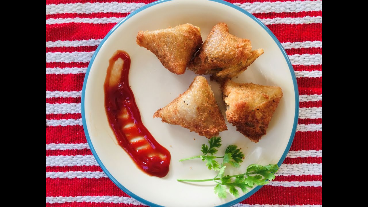 Bread Samosa | in 20 mins | Easy Snack - YouTube