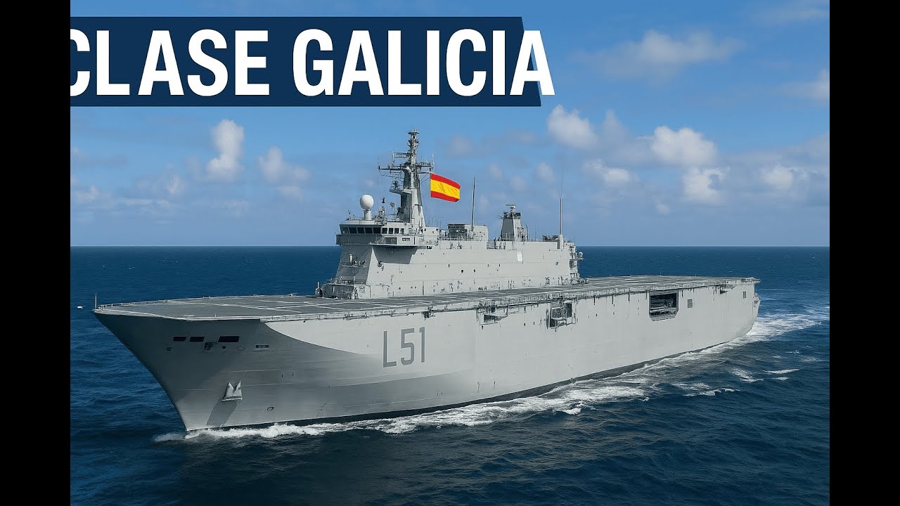 Clase Galicia: El Gigante Anfibio de la Armada Española 🌊⚓ - YouTube