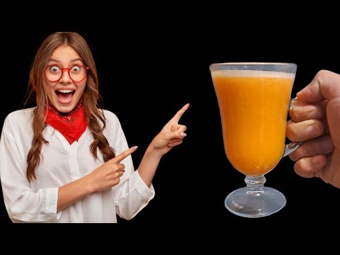 Natural healthy juice recipe for carrots, ginger and garlic - YouTube