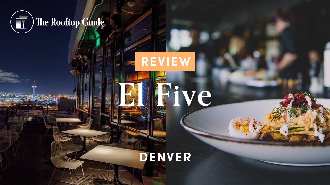 El Five rooftop bar in Denver - Review - YouTube