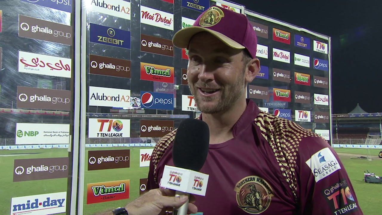 Hardus Viljoen, Bowler of the tournament, T10 League 2018 - YouTube