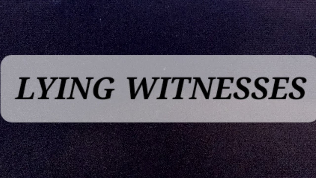 LYING WITNESSES ~Collective #tarotreading ~ShannonEHensley is Live in ...
