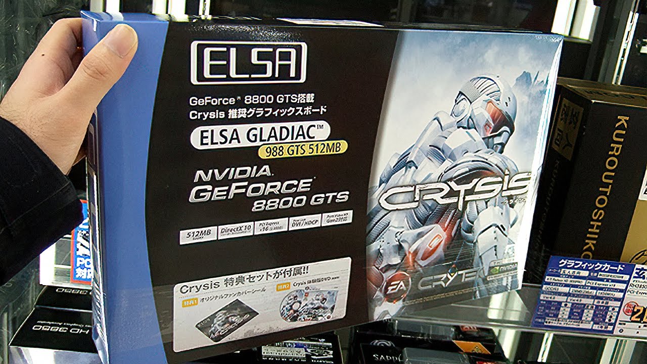 Teste da ELSA Geforce 8800GTS 512 (G92) - YouTube