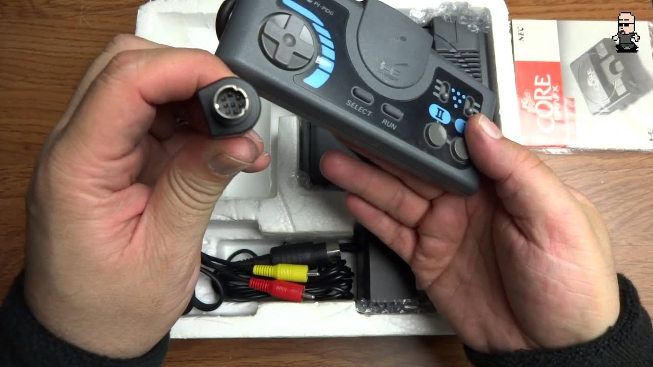 Retro unboxing NEC PC Engine Core Grafx. - YouTube