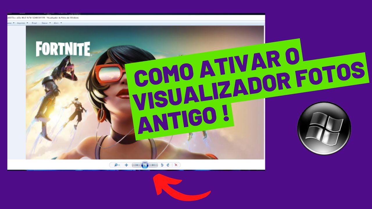 *Como ativar VISUALIZADOR DE FOTOS antigo no Windows 10( novo método) - YouTube