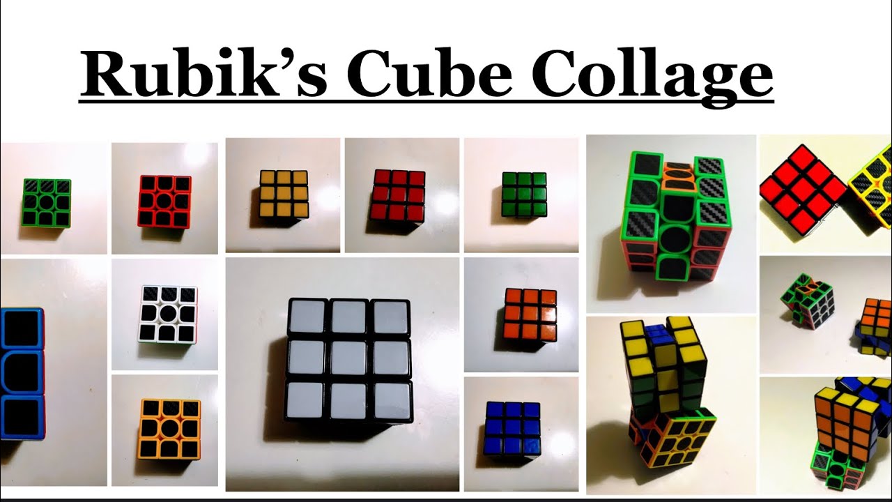 Rubik’s Cube Collage - YouTube
