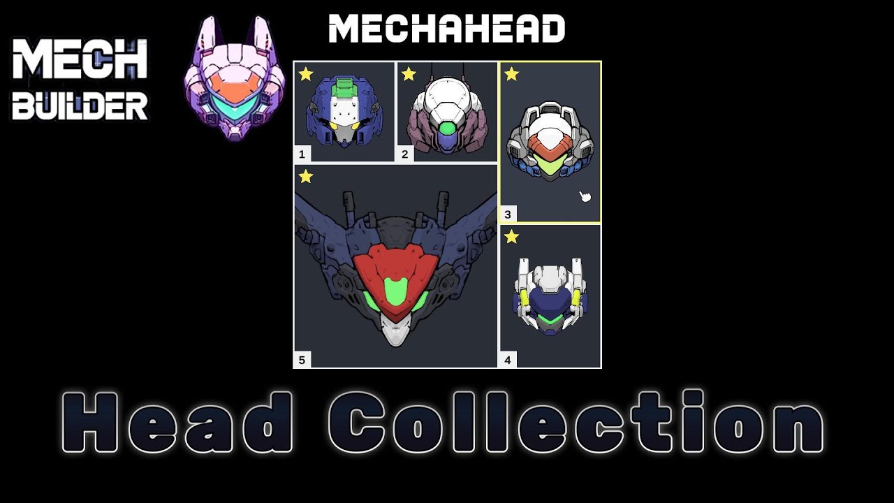 MECH BUILDER Mechahead (head collection) - YouTube