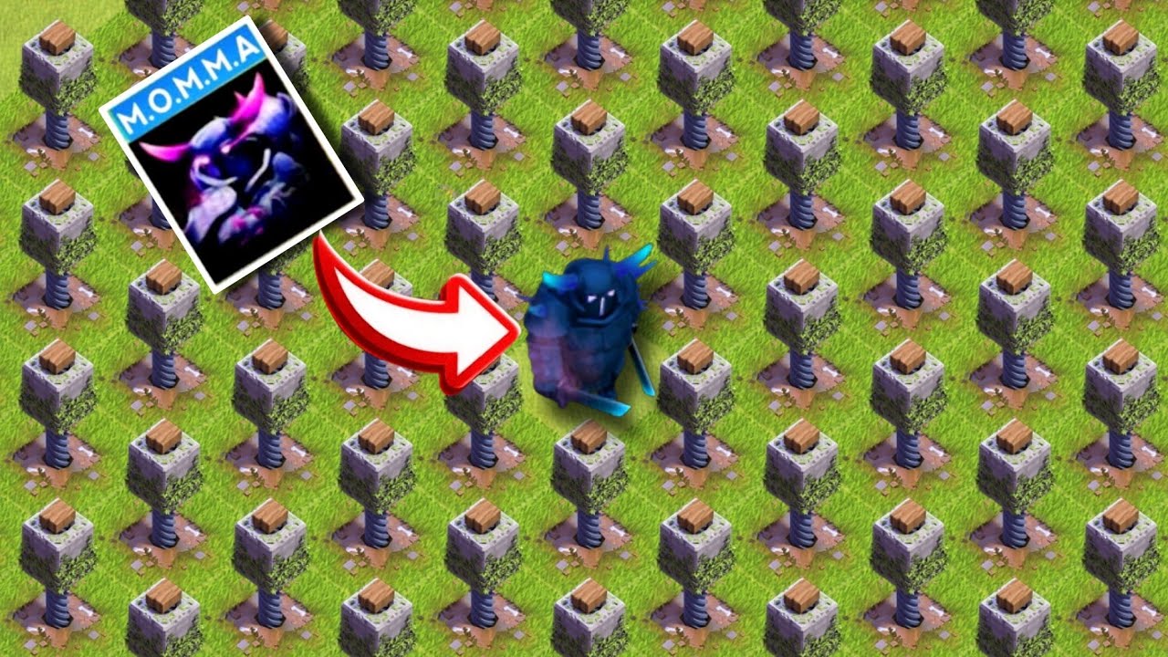 Level 1 Crusher Base VS All Max Troops | (Clashofclans) - YouTube