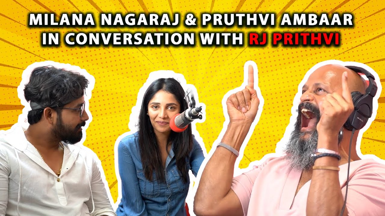 RJ Prithvi in conversation with 'For Regn' cast Milana Nagaraj ...