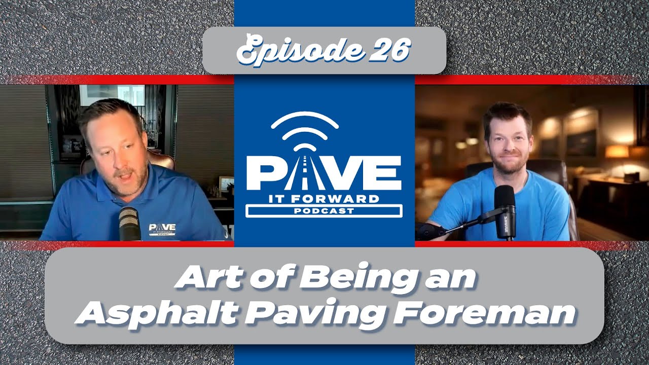 Mastering the Art of Being an Asphalt Paving Foreman - YouTube