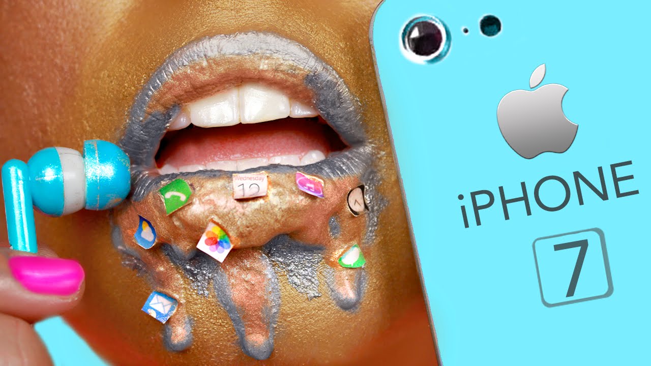 Full Face Using ONLY iPhone 7 Colors | Applying FULL FACE Using ONLY ...